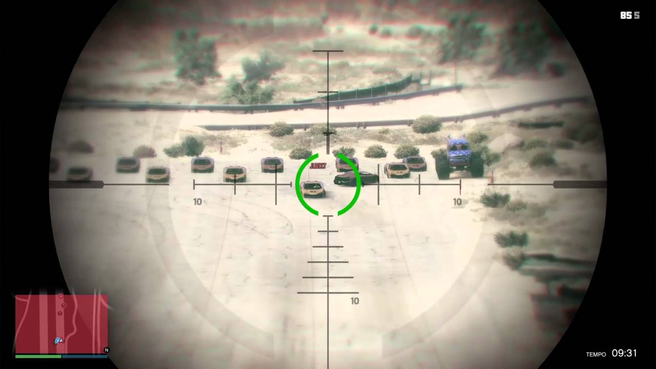 Gta5 Online Snipers VS Drivers - YouTube