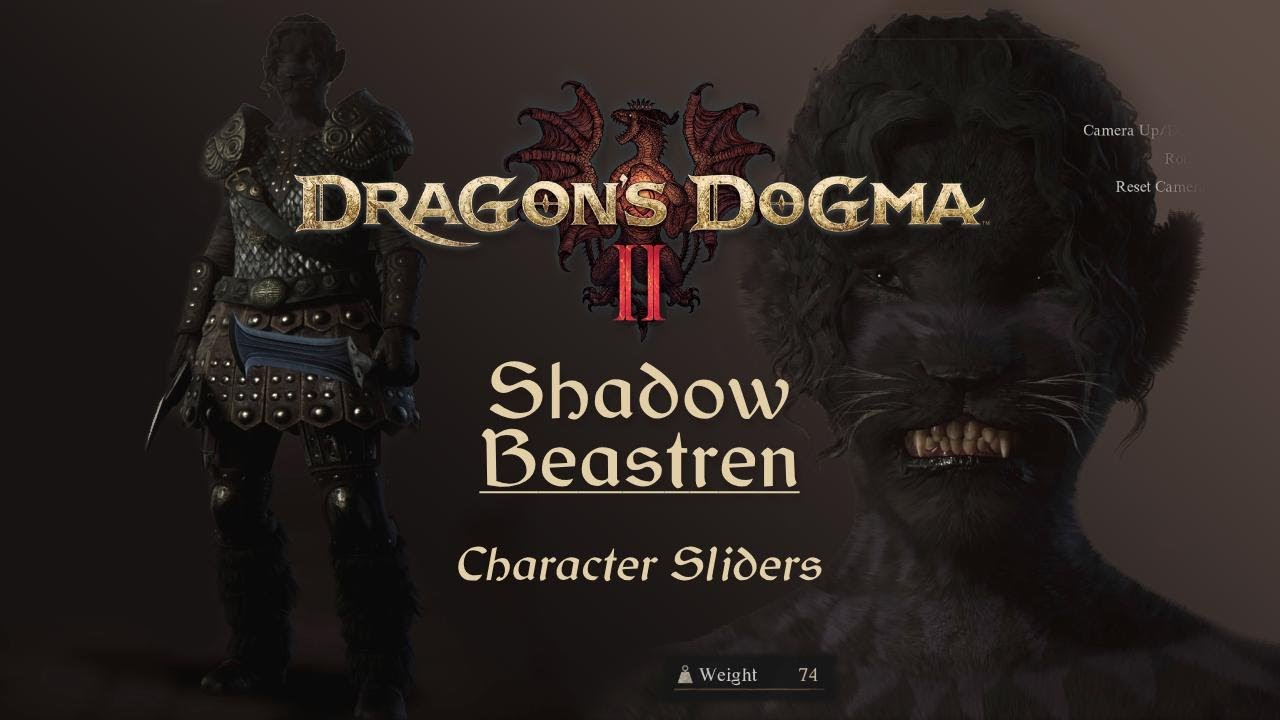 Beastren of Shadows (Character Sliders) | DRAGON'S DOGMA 2 - YouTube