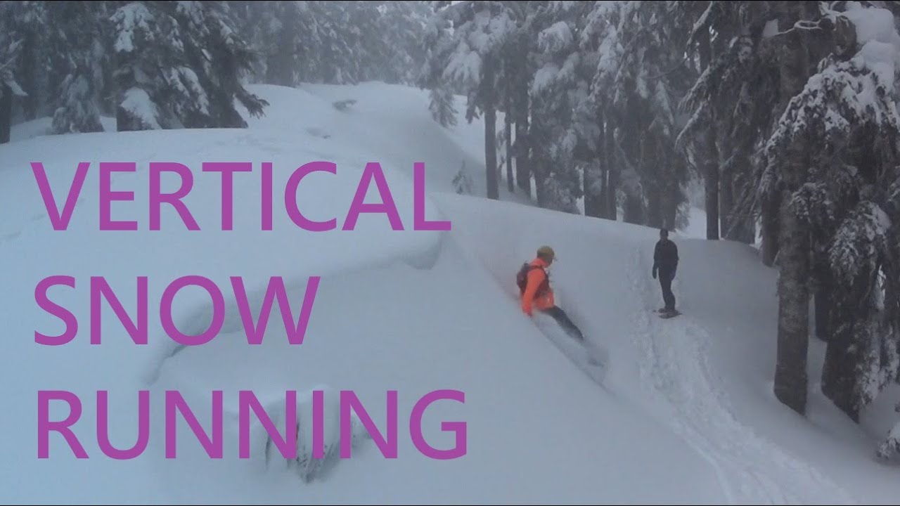 Steep Snow RUN - St Marks Summit Howe Sound Crest Trail - Cypress ...