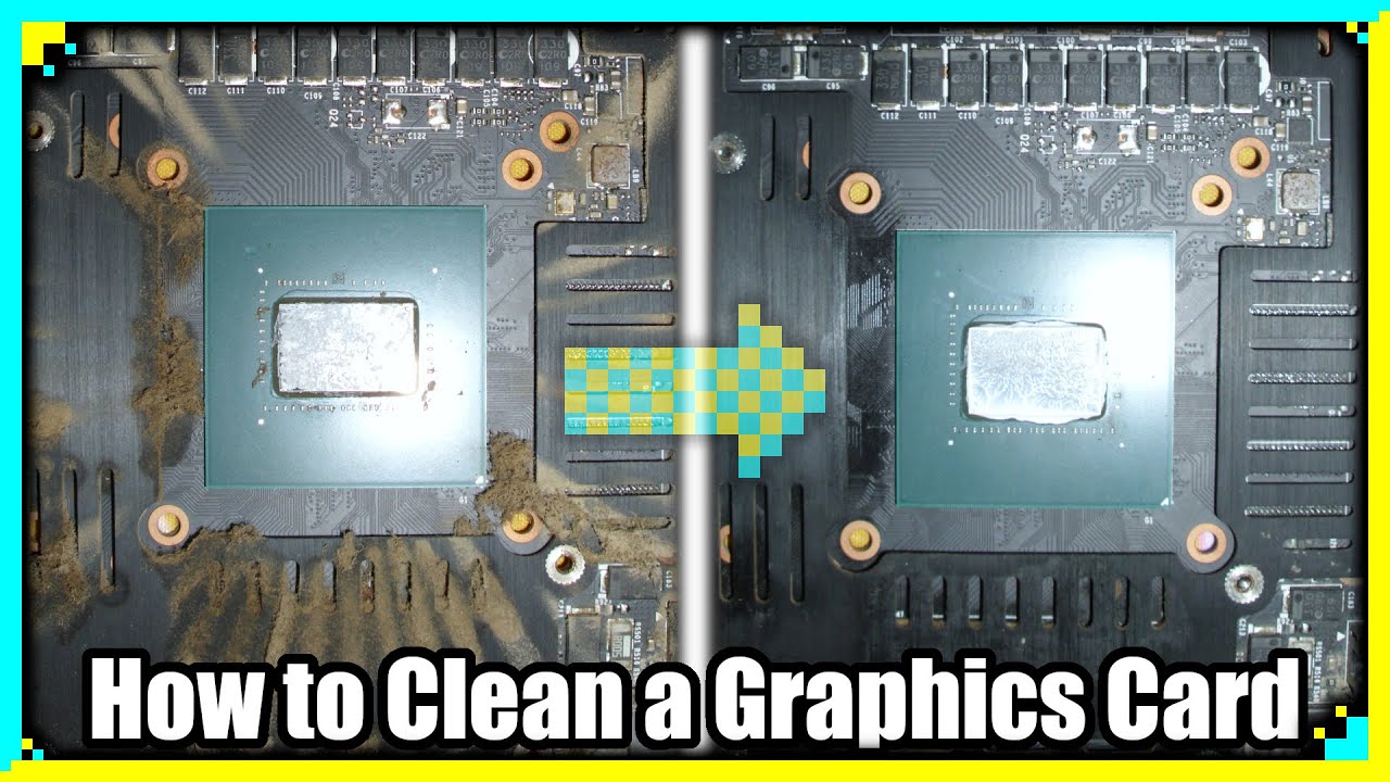 How to Clean a Graphics Card - YouTube