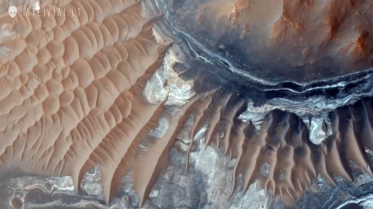 Some strange and beautiful places on Mars - YouTube