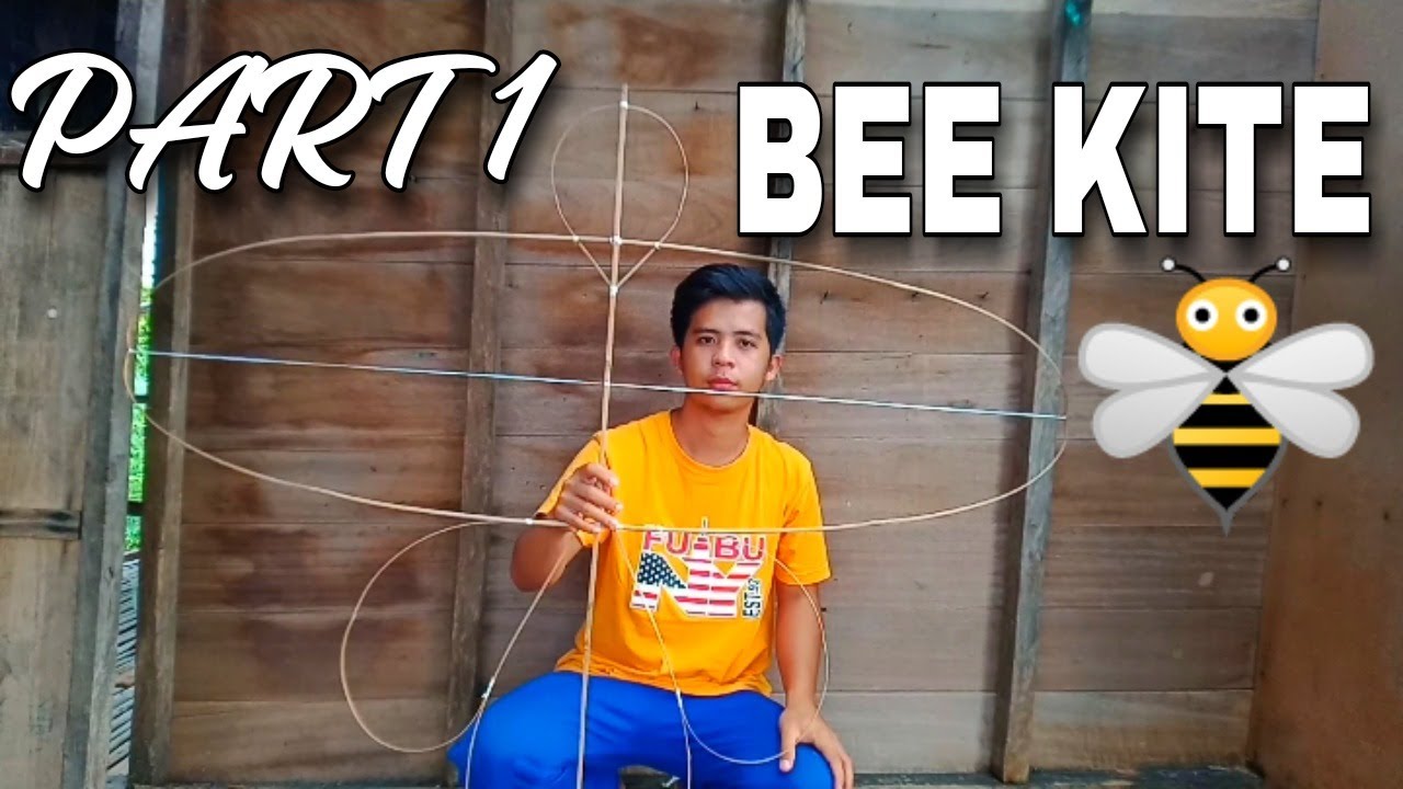 Part 1 PAANO GUMAWA NG BEE KITE NA GURYON - YouTube