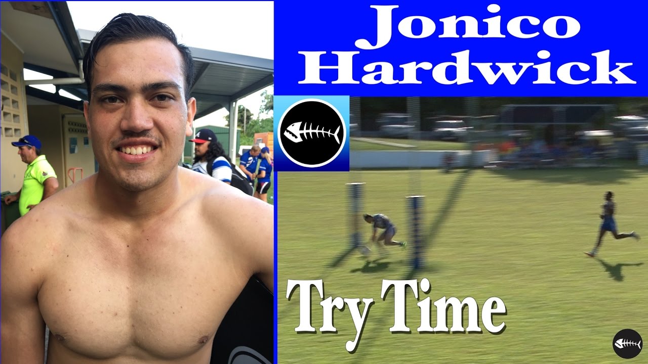 2017 Jonico Hardwick Tries ~ Cairns Brothers v Kangaroo's 14-5-17 - YouTube