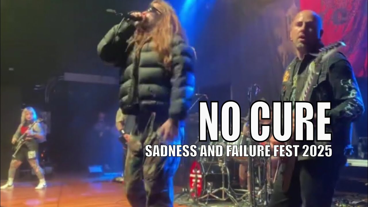 No Cure Live at Sadness and Failure Fest 2025 Straight Edge Metal Band ...