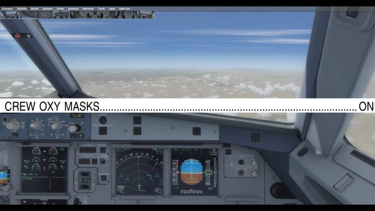 A 320 : Emergency Descent - YouTube