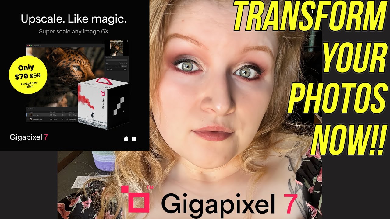 Gigapixel Ai 7.0 SALE! Transform Your Photos NOW!! - YouTube