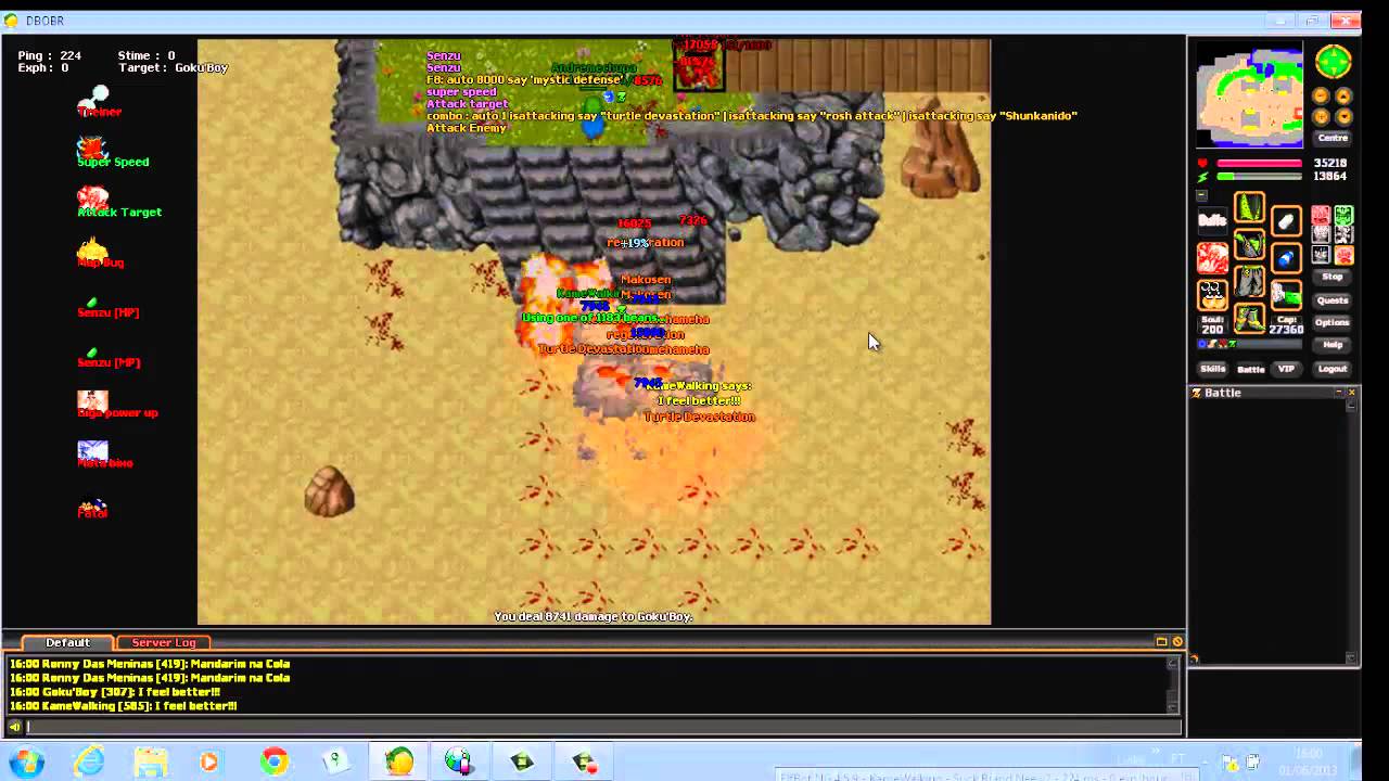 War Arena 300 Dbo Brasil serve 1 - YouTube