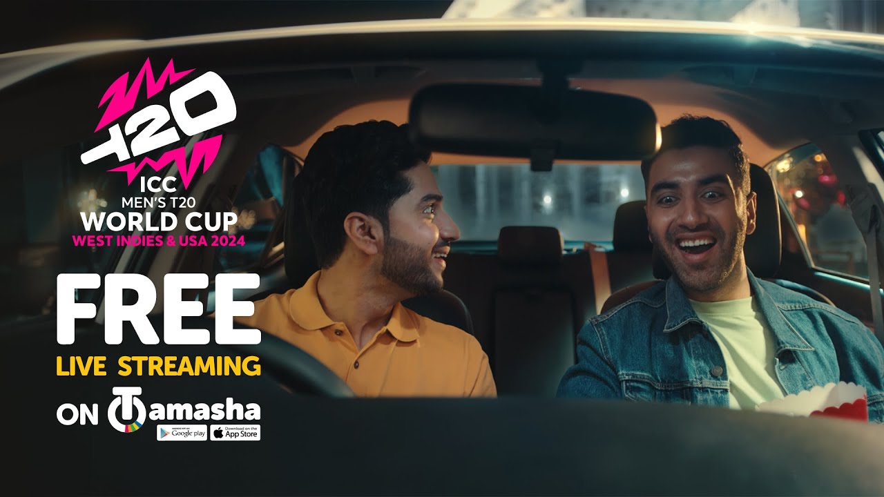 ICC Men's T20 World Cup 2024 | FREE HD Live Streaming on Tamasha - YouTube