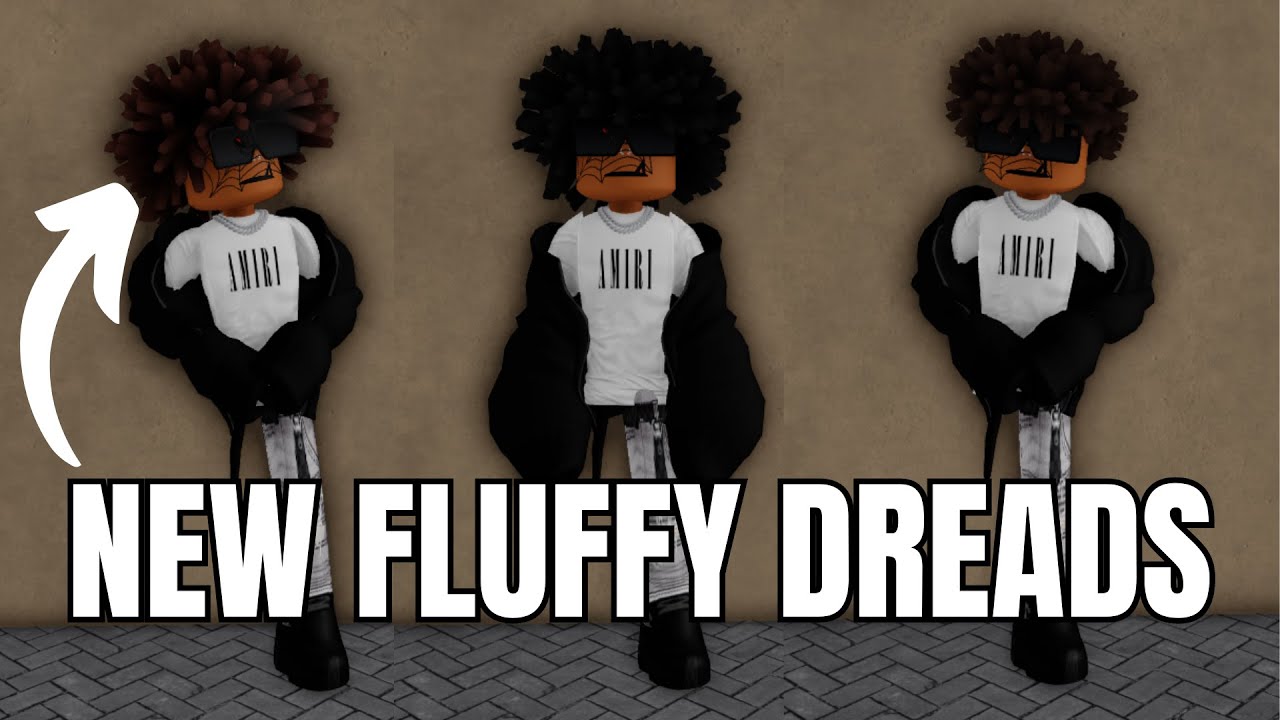 Roblox Fluffy Dreads w/ codes - YouTube