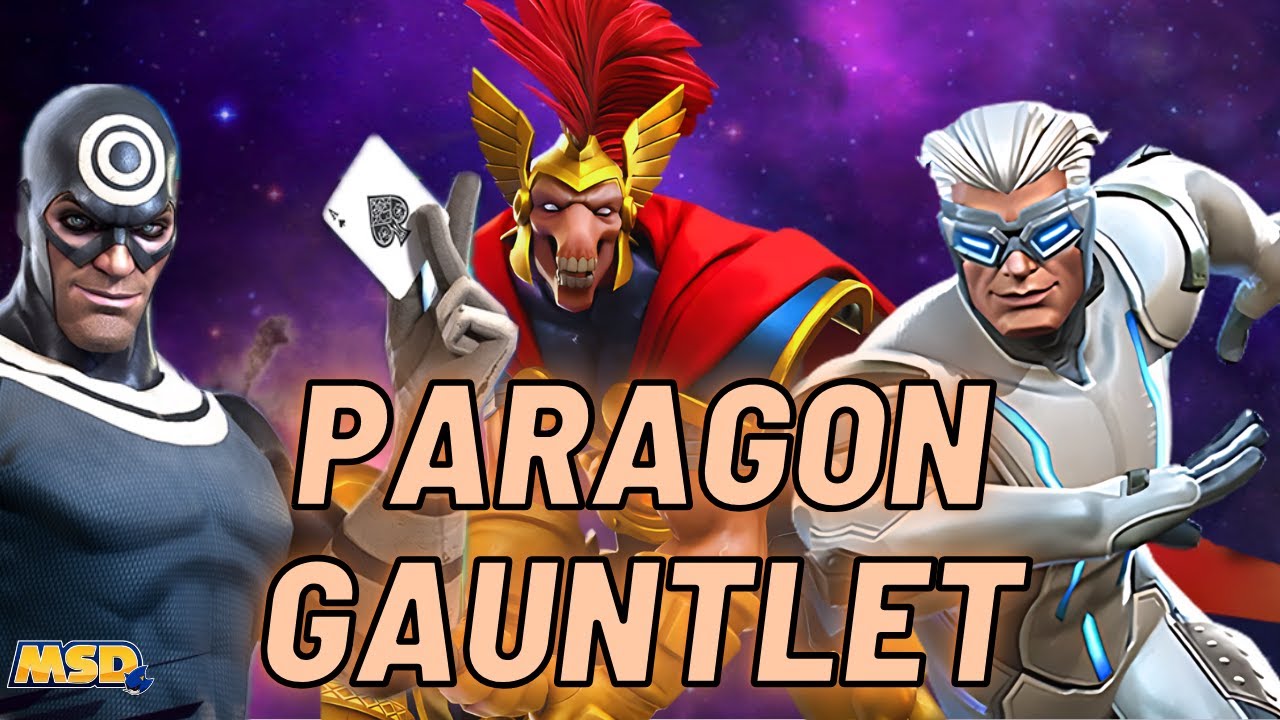 August Paragon Gauntlet Itemless | Marvel Contest of Champions - YouTube