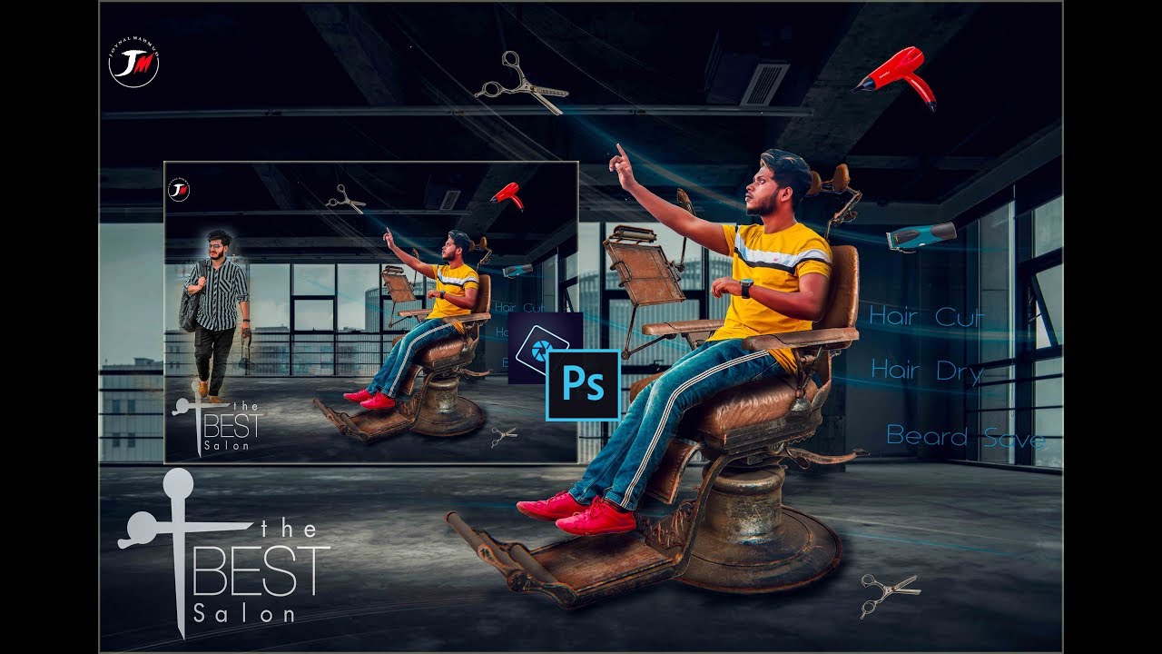 Best Salon Viral Creativity Manipulation Tutorial 2019 By Joynal Mahmud - YouTube