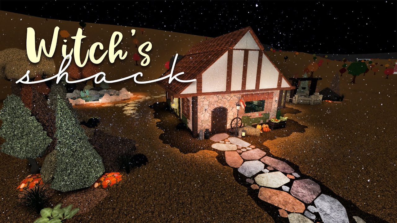 Bloxburg: Witch's Shack 🧹🔮🕷️ - YouTube