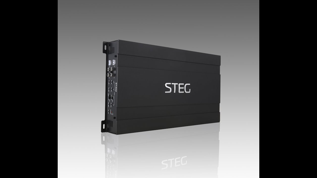 Steg st402 4channel amp unboxing - YouTube