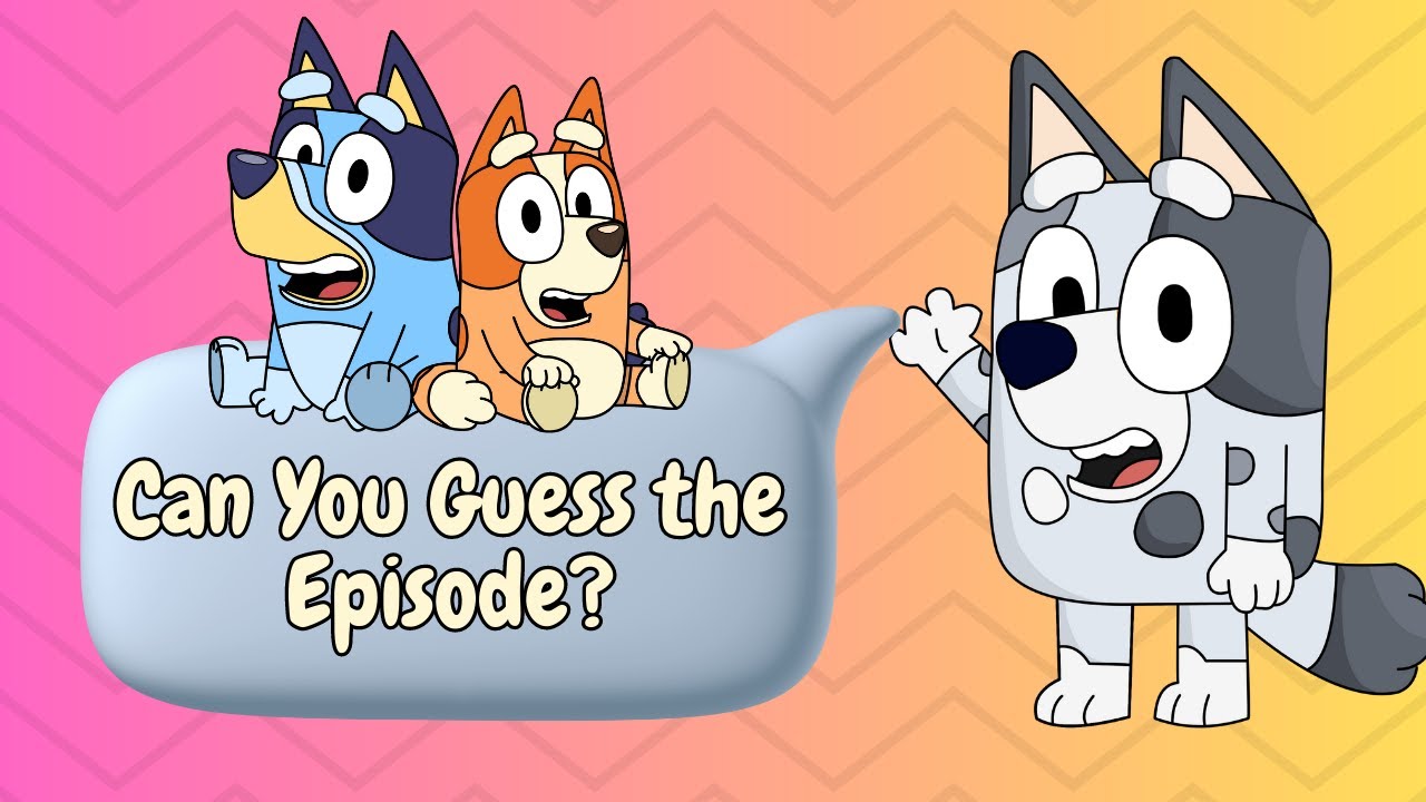 BLUEY and BINGO | Guess the Episodes - Part 5 😀 - YouTube