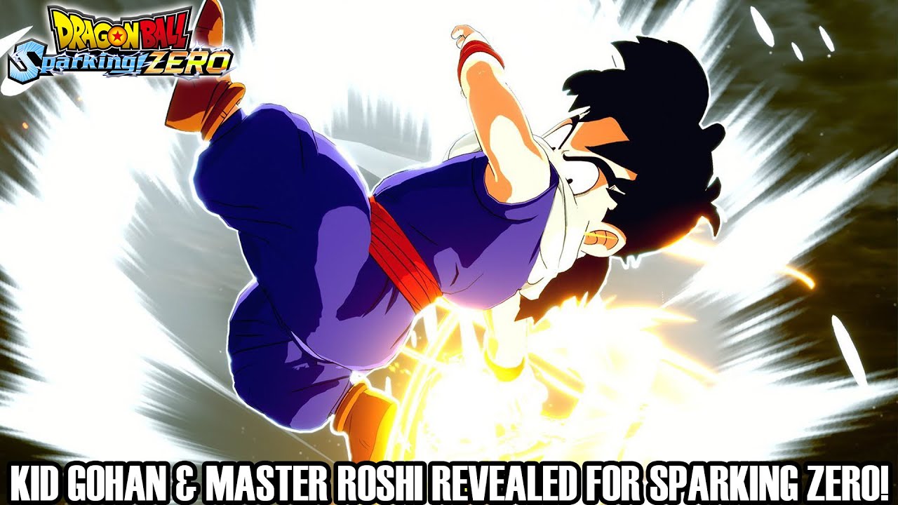 KID GOHAN & MASTER ROSHI REVEALED FOR DRAGON BALL SPARKING ZERO!!! NEW ...