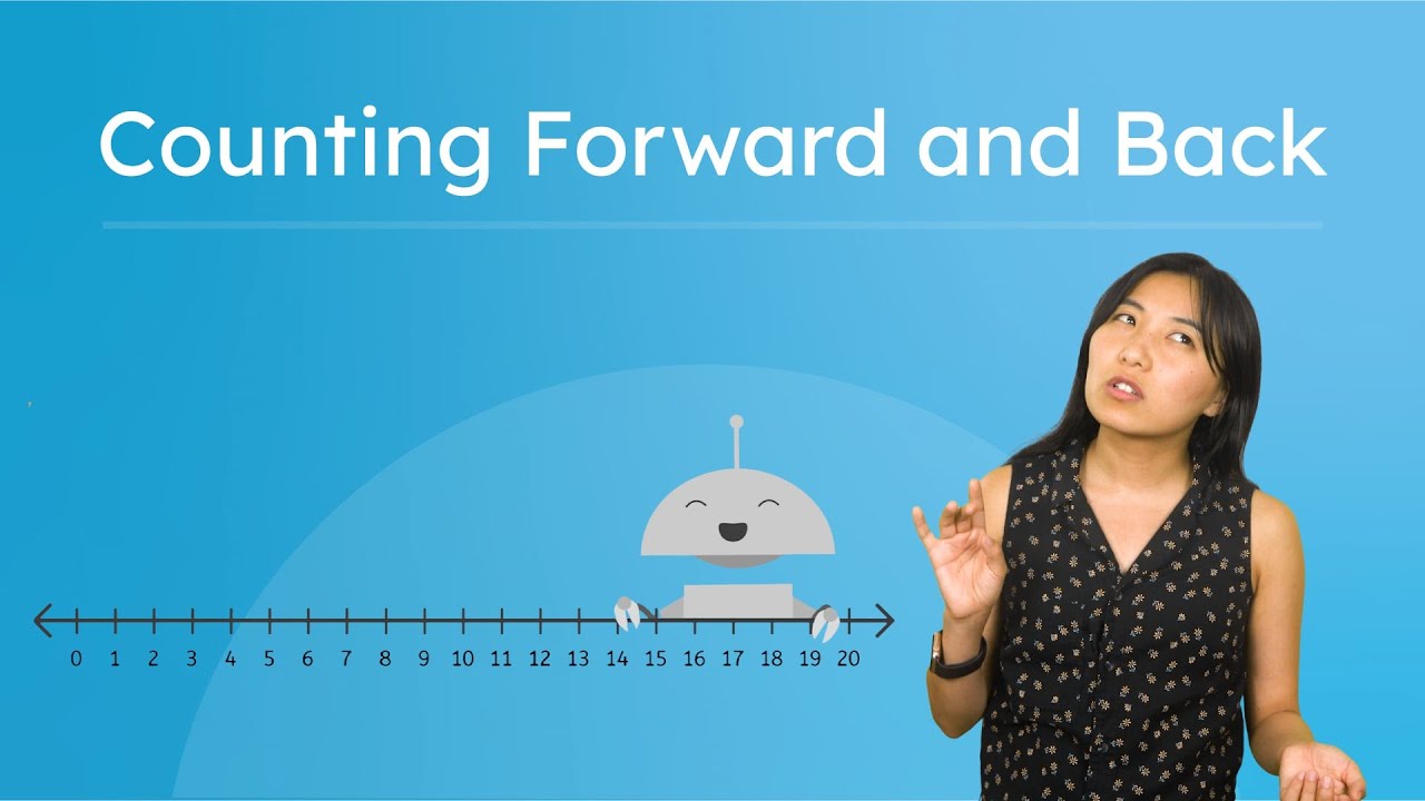 Counting Forward and Back - Numbers Between 1 and 20 - YouTube
