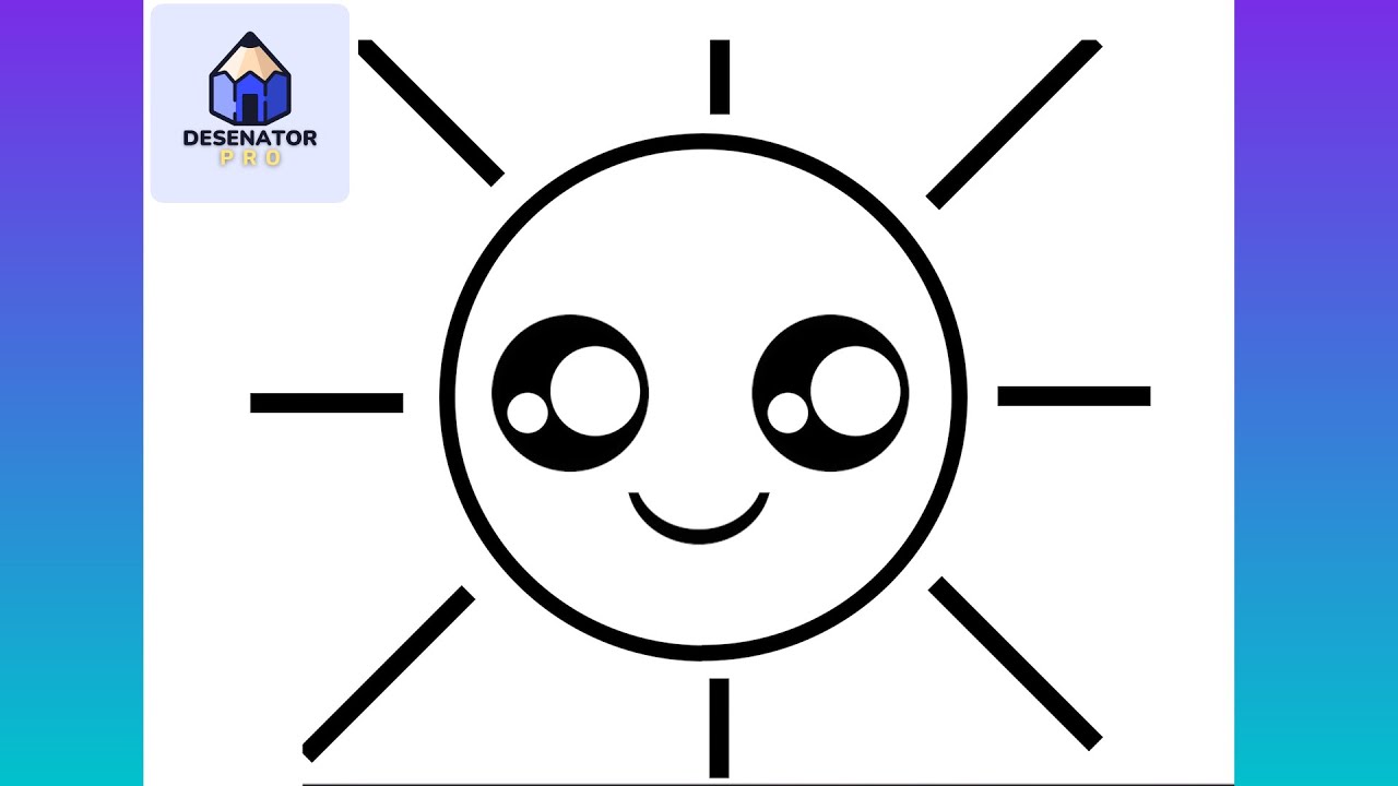 Cum Sa Desenezi Un SOARE | Usor Pas cu Pas Tutorial pentru Incepatori ...