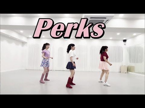 Perks - Line Dance / Level: Improver / 펄스 라인댄스 초중급라인댄스. 신나게 춰봐요 - YouTube