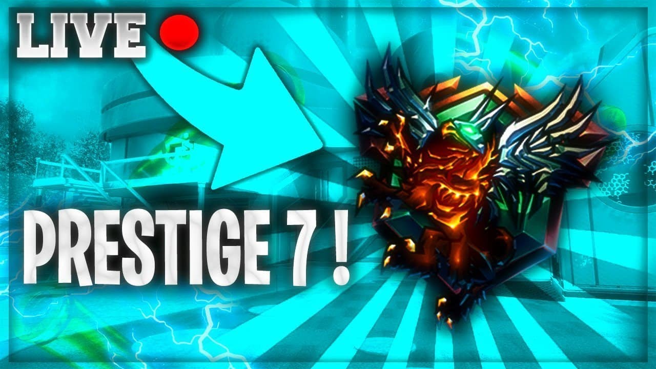 (LIVE BO3) JE PASSE LE PRESTIGE 7 - YouTube