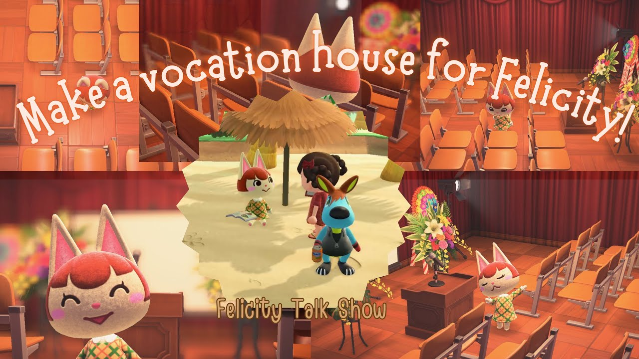 Make a vocation house for Felicity! | Suri Crossing | ACNH🏝️ - YouTube