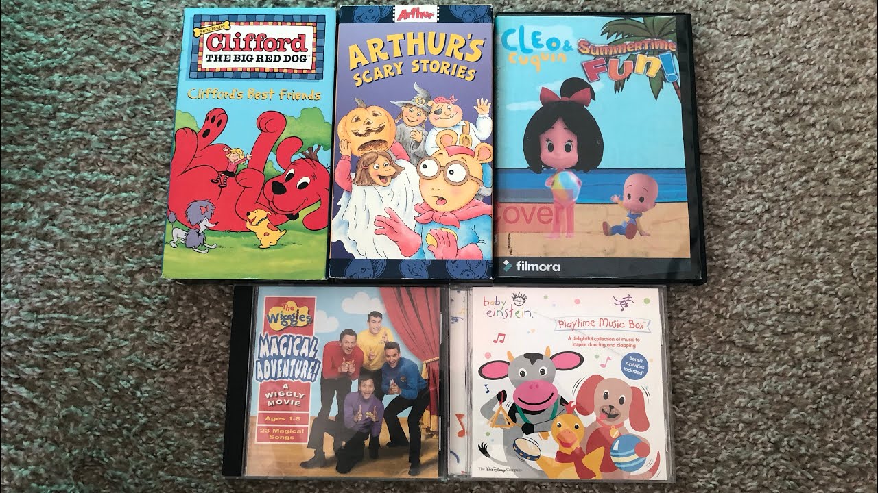 VHS/DVD/CD Update - 9/1/2019 - YouTube