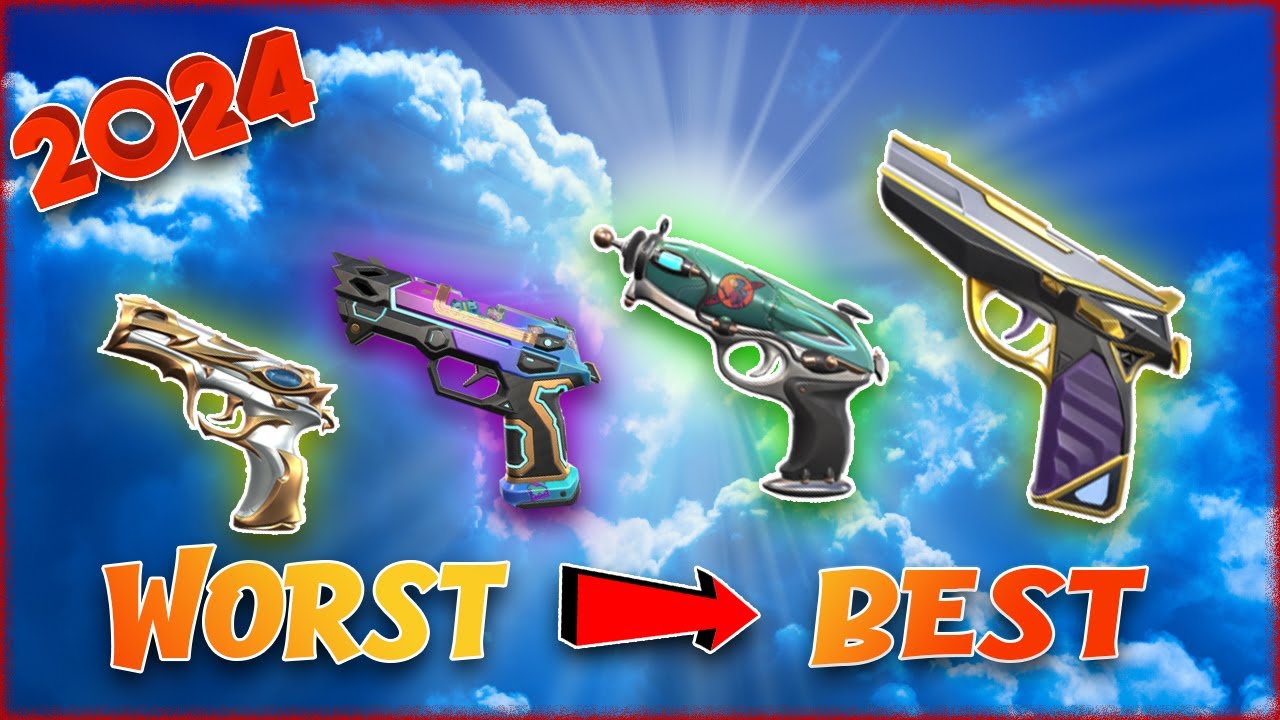 *2024* RANKING WORST to BEST CLASSIC Skins - VALORANT - YouTube