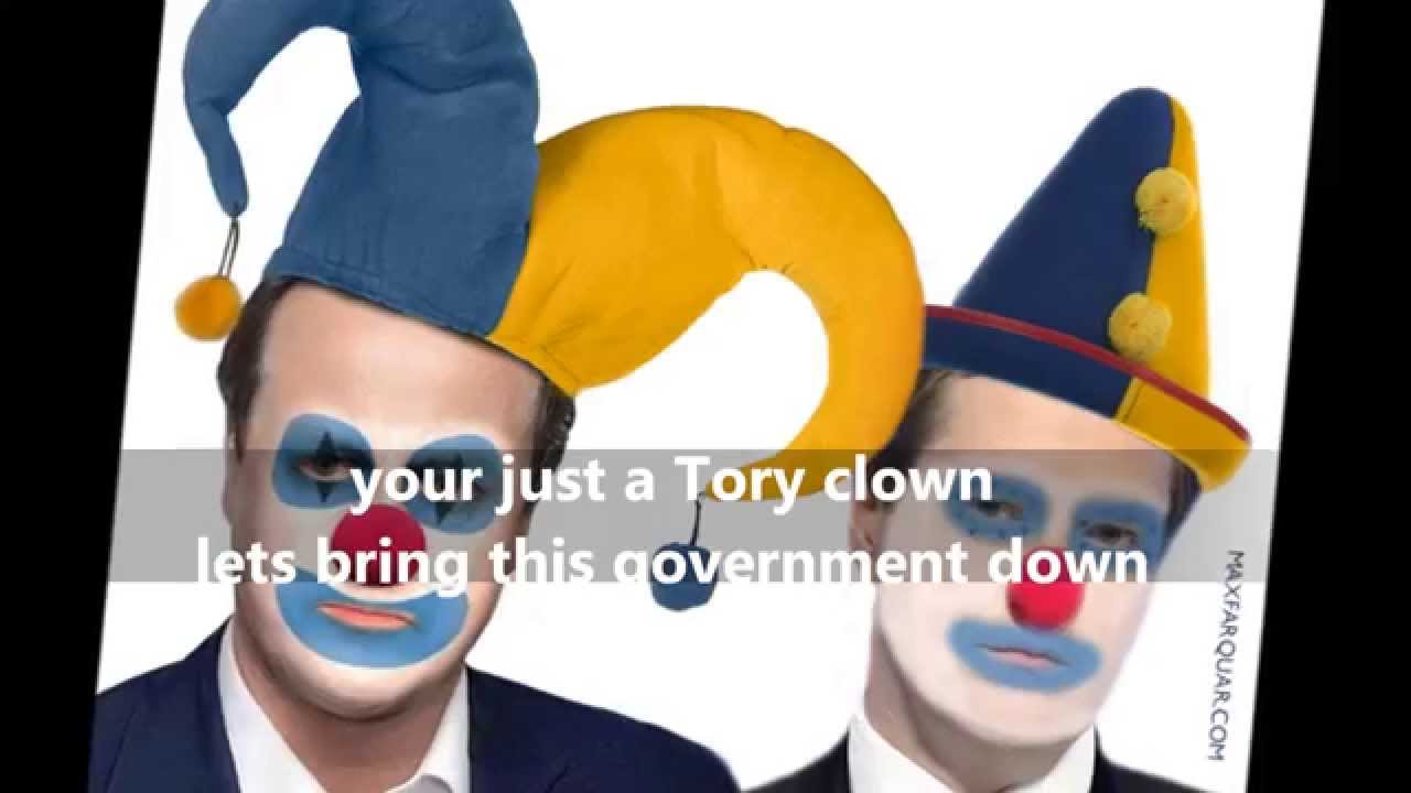 Tory clown by Dr Hasbeen - YouTube
