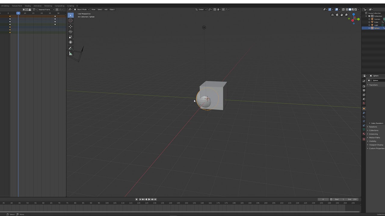 Blender 2.8 copy keyframes - YouTube