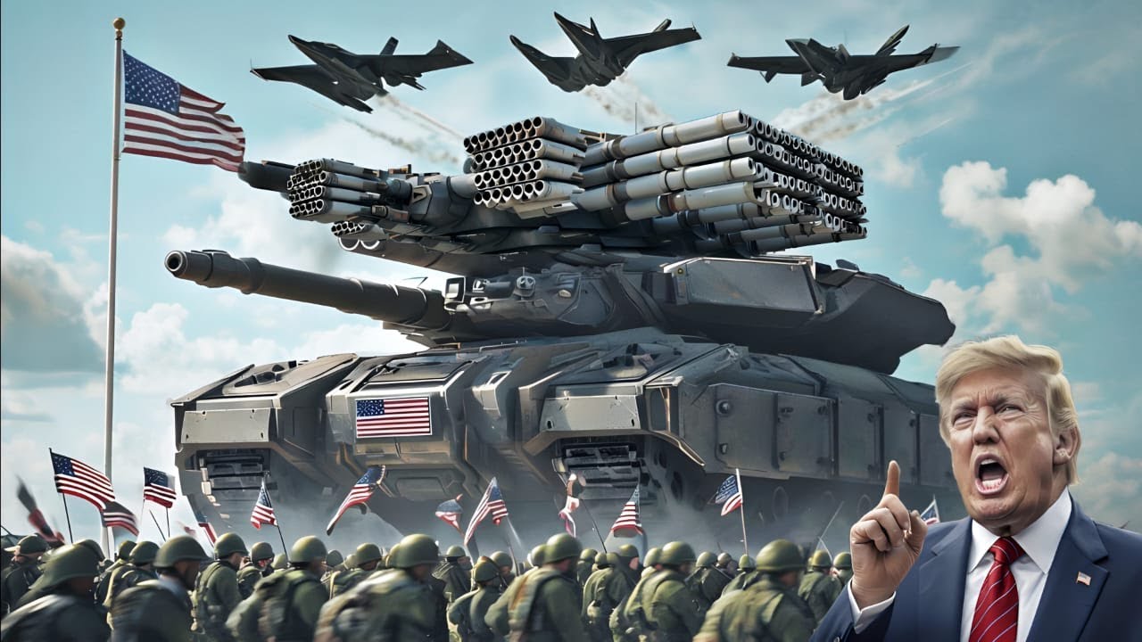 North Korea in danger! US super advanced tank attack destroys Korean ...