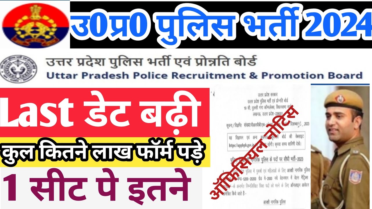 UP Police Constable 2024 | UP police Vacancy New Update 2024 | up ...