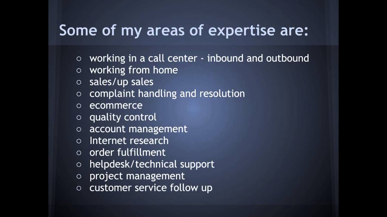 Who Am I Resume - YouTube