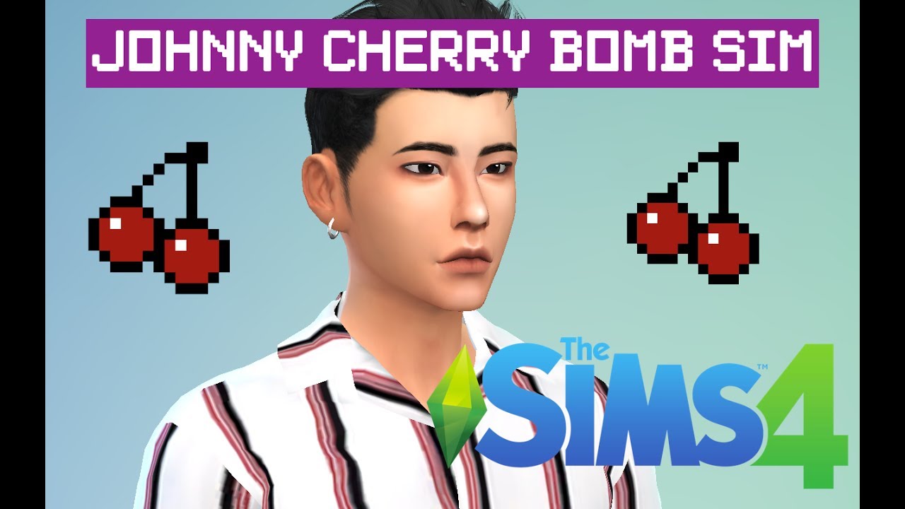 JOHNNY [NCT 127] CHERRY BOMB [Sims 4 Create-a-Sim] - YouTube