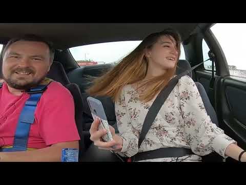Epic Drift Taxi Ride — Girl Goes Sideways at Full Speed!
