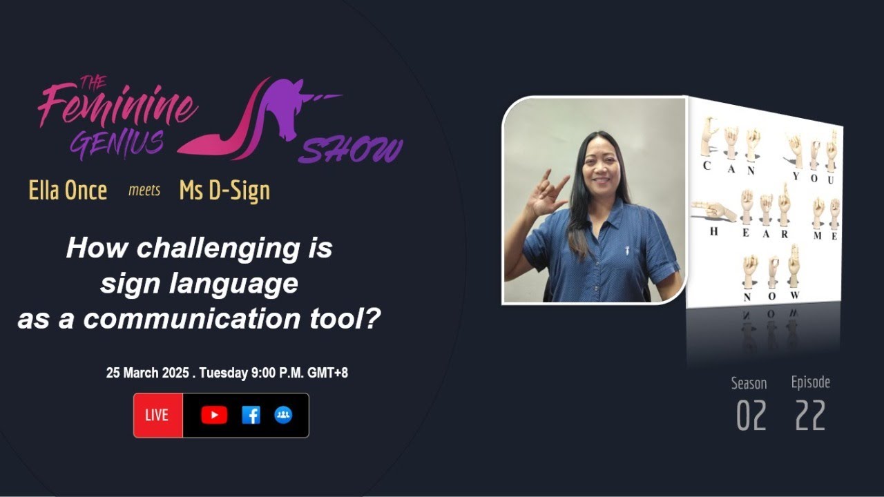 The Feminine Genius Show: Ella Once meets Ms D-Sign - YouTube