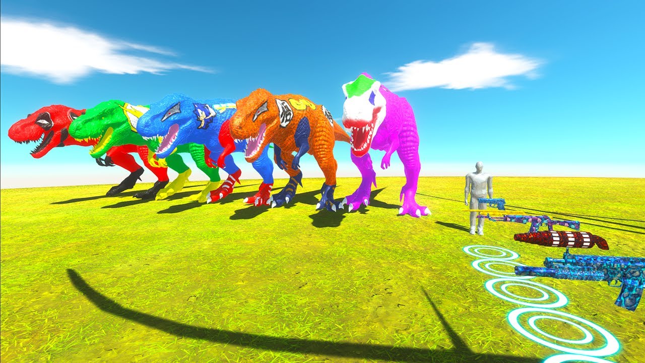 Jurassic World Dinosaur Hunting Speed Race Trex Vs Fps avatar - Animal ...