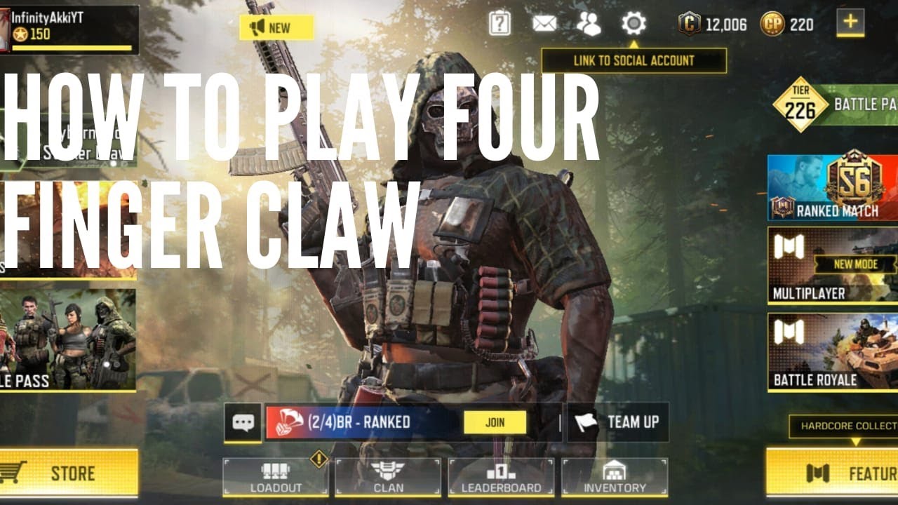 COD MOBILE BEST 4 FINGER CLAW SETTING (EXPLAINED) - YouTube