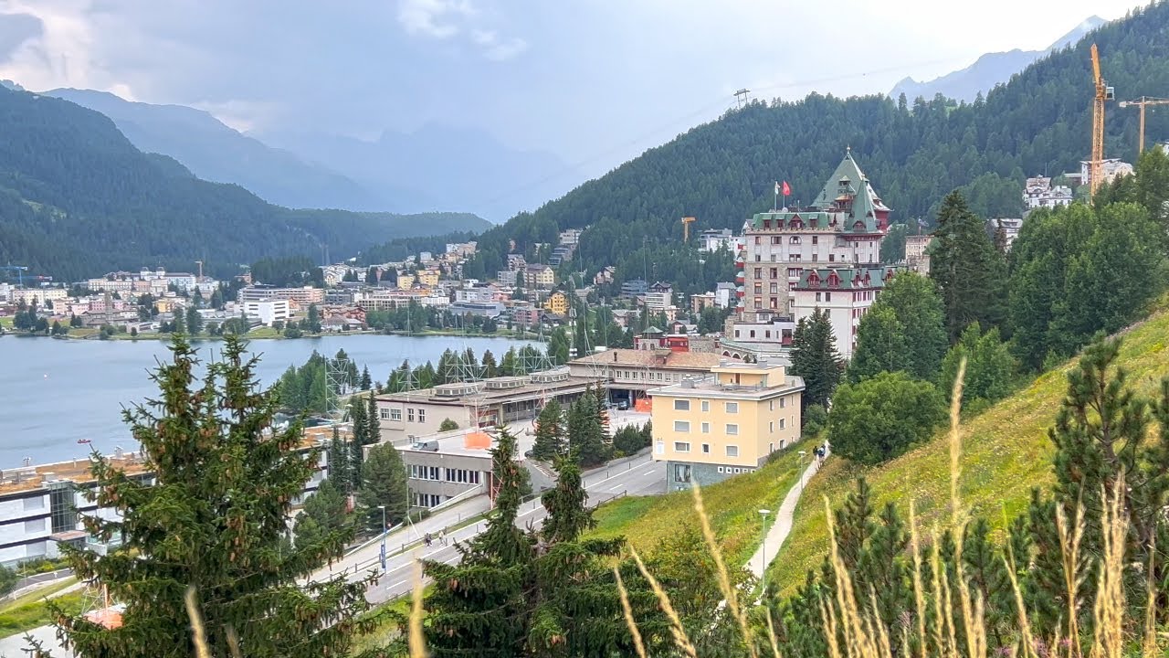 St. Moritz Walk 2024 🇨🇭 4K Summer Walking Tour Switzerland - YouTube