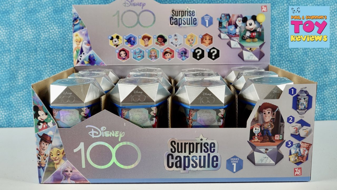 Disney 100 Surprise Capsule Blind Figure Unboxing YuMe Review ...