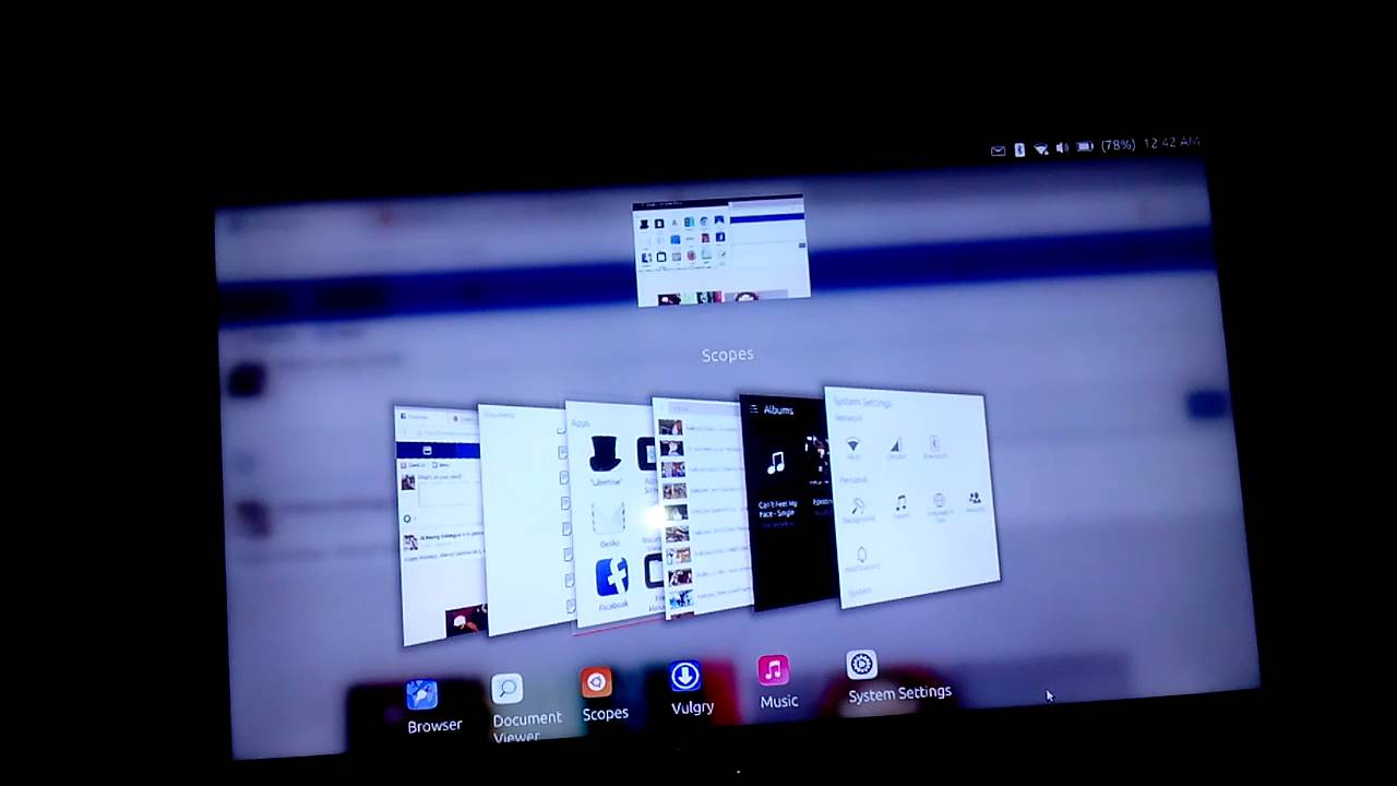 Unity 8 New Scrollbar in rc-proposed channel 12/22/2015 - YouTube