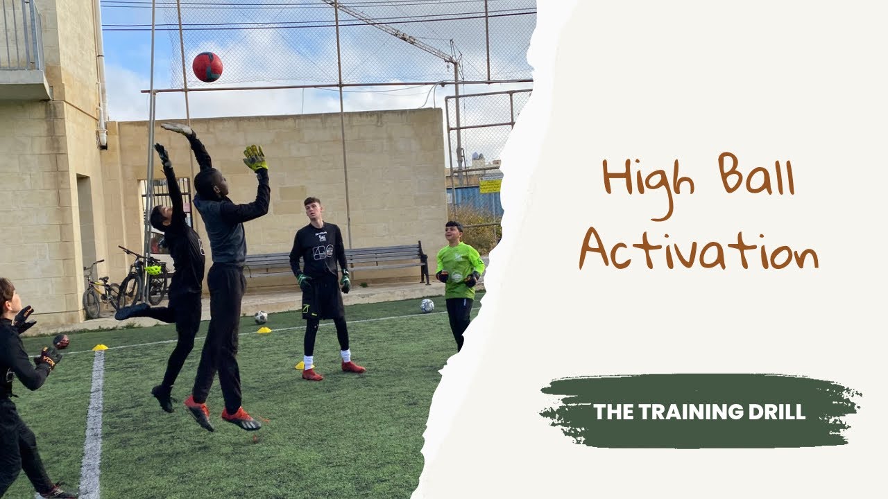 How to warmup children for high balls through a game | Goalkeeper ...