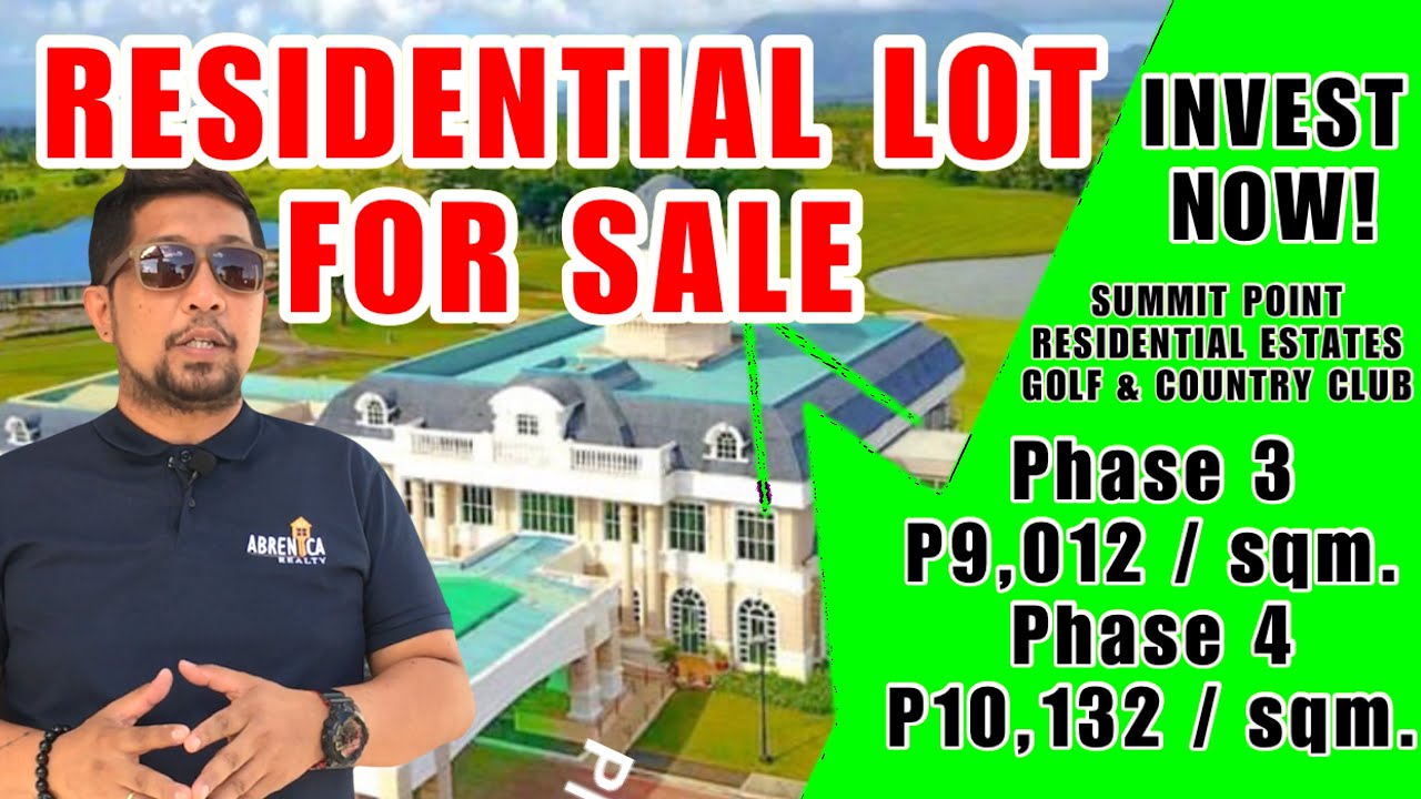 SUMMIT POINT RESIDENTIAL ESTATES GOLF AND COUNTRY CLUB | LOT FOR SALE ...
