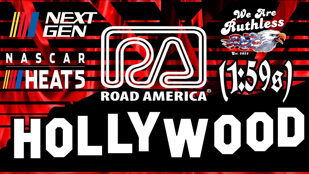 NASCAR Heat 5 NEXT-GEN Road America Setup: Hollywood’s Garage (1:59s ...