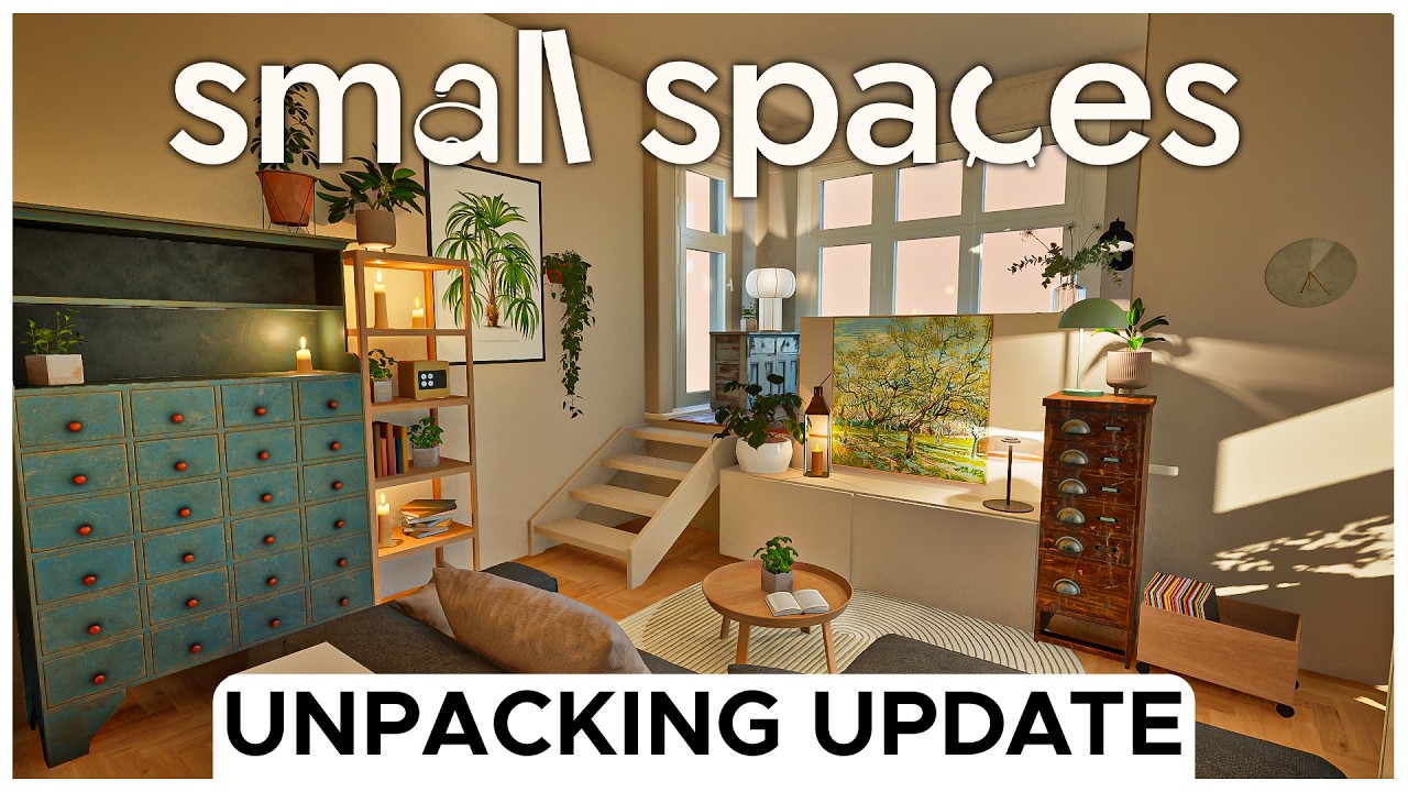 Small Spaces - New Unpacking Update - Early Access Interior Design Game ...