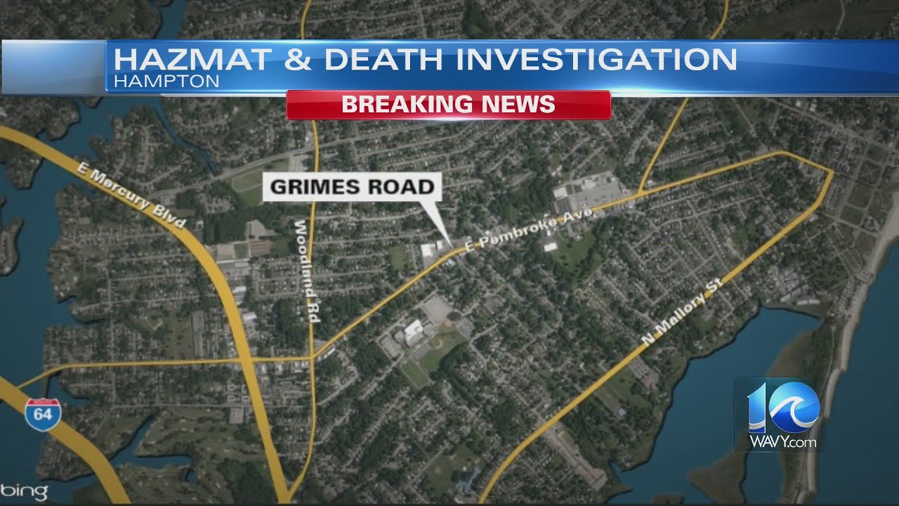 Man found dead at hazmat scene in Hampton - YouTube