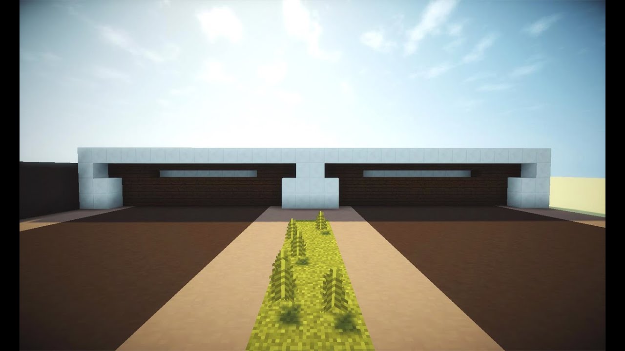 Minecraft Tutorial: Garagem Moderna 2 - YouTube