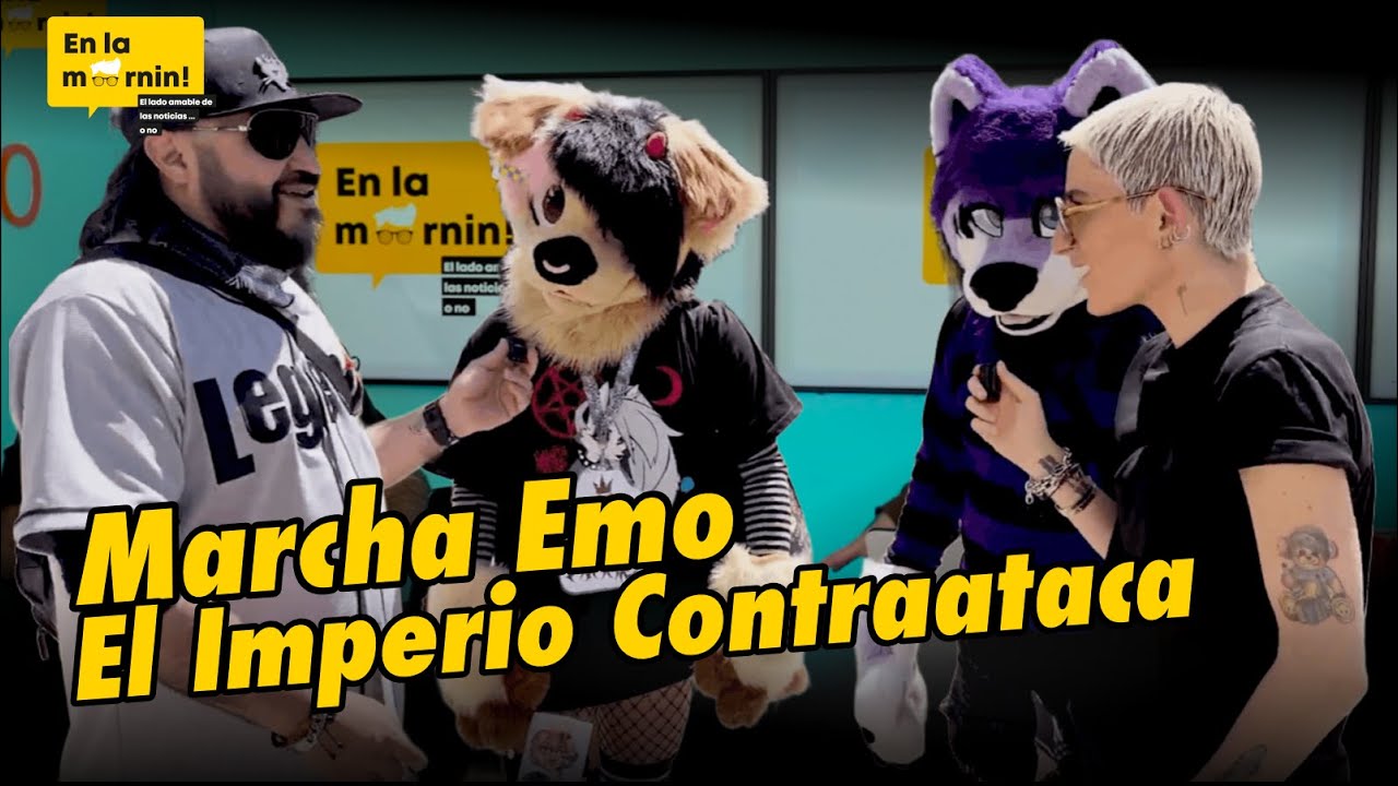 Maca Carriedo y Jiots en la MARCHA EMO en CDMX: ¡Reviviendo la era del ...