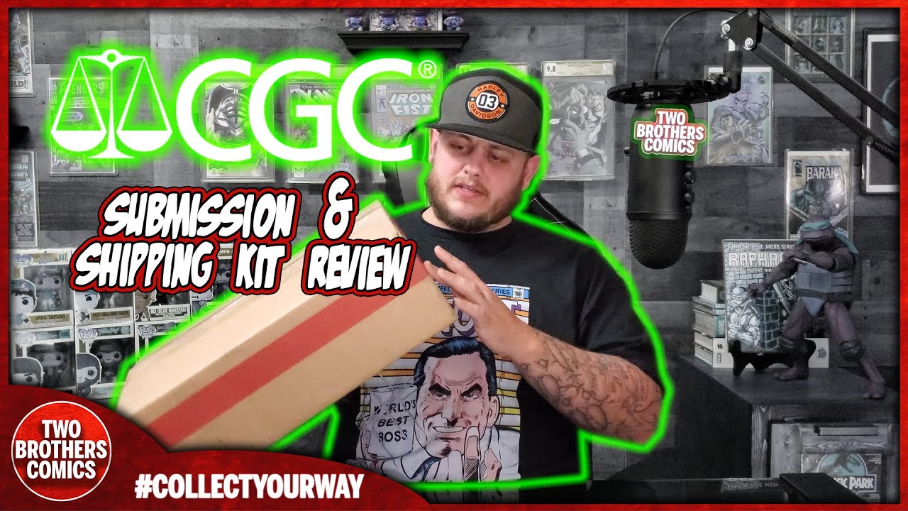 CGC COMIC BOOK SUBMISSION SELECTIONS | CGC SHIPPING KIT REVIEW - YouTube