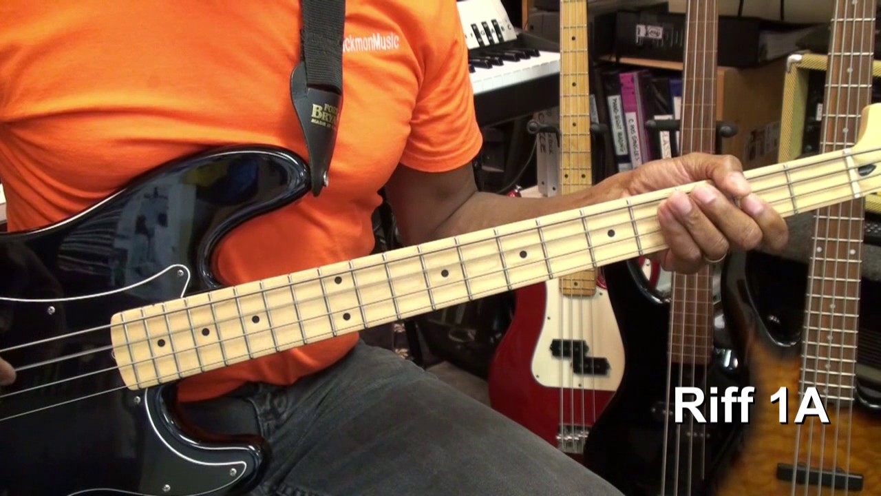 GOOD TIMES Chic Bernard Edwards Bass Guitar Riff TABS Lesson 1 ...