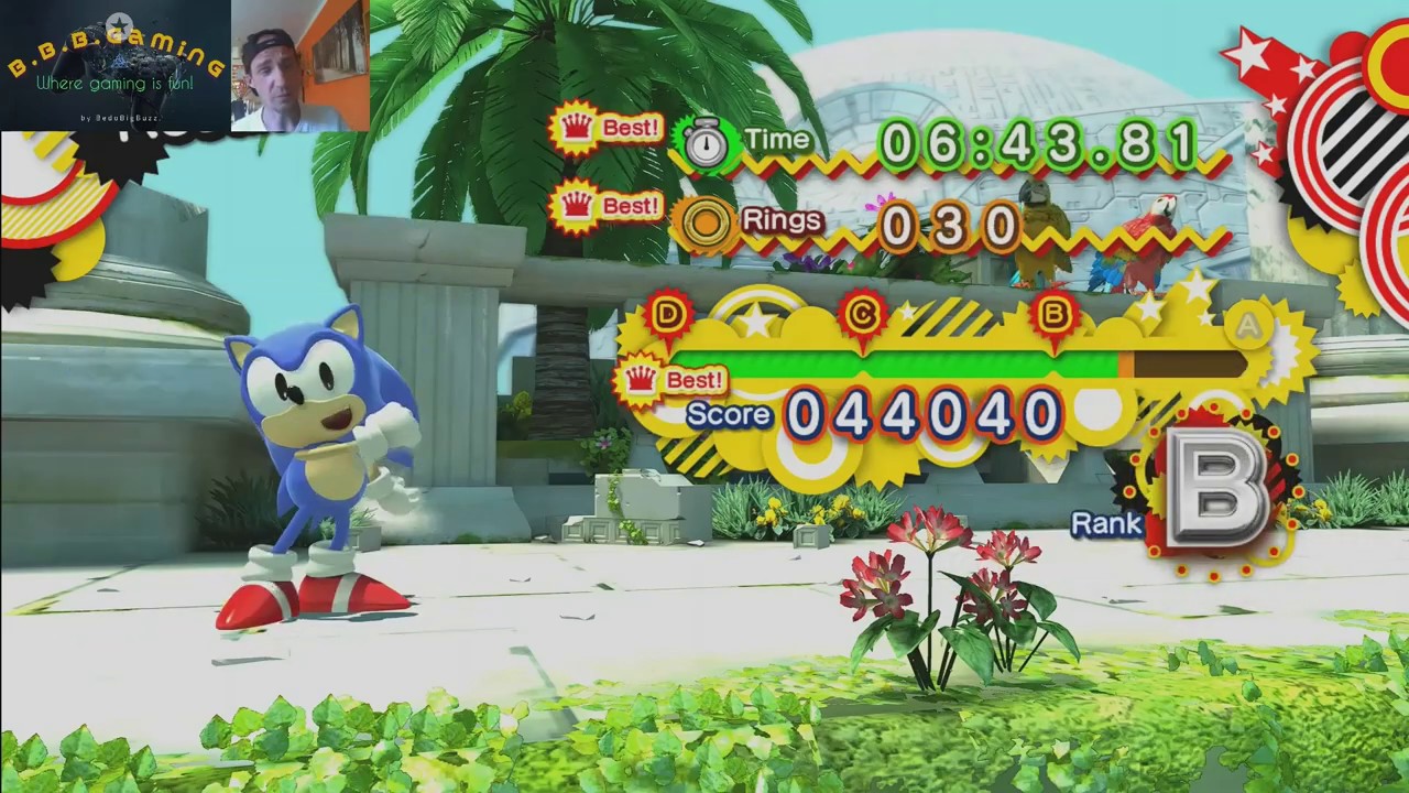 sonic generation. .first level and boss - YouTube