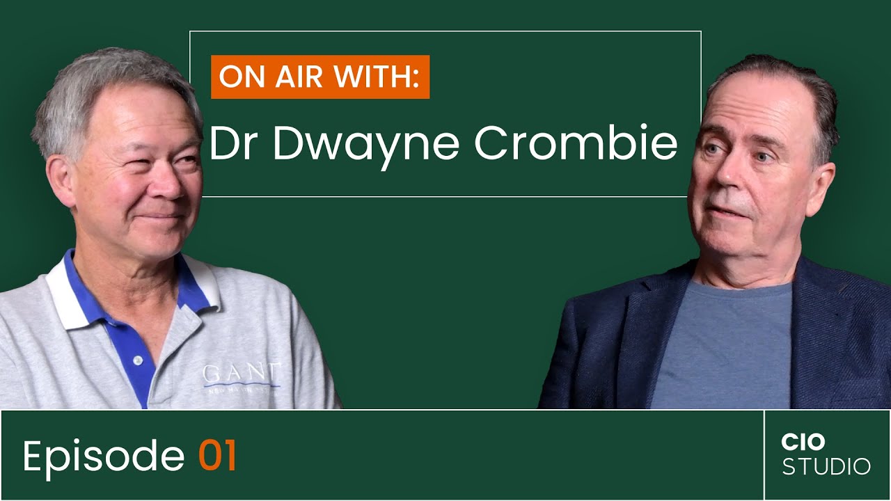 On Air With Dr Dwayne Crombie | The CIO Studio Podcast - YouTube